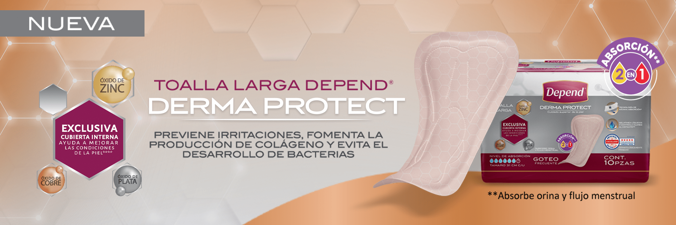Depend México - Incontinencia Urinaria