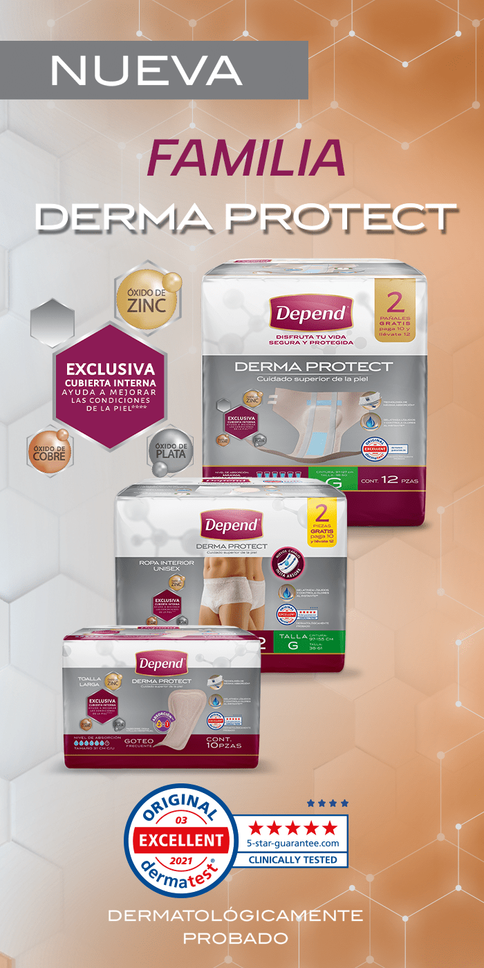 Depend México - Incontinencia Urinaria