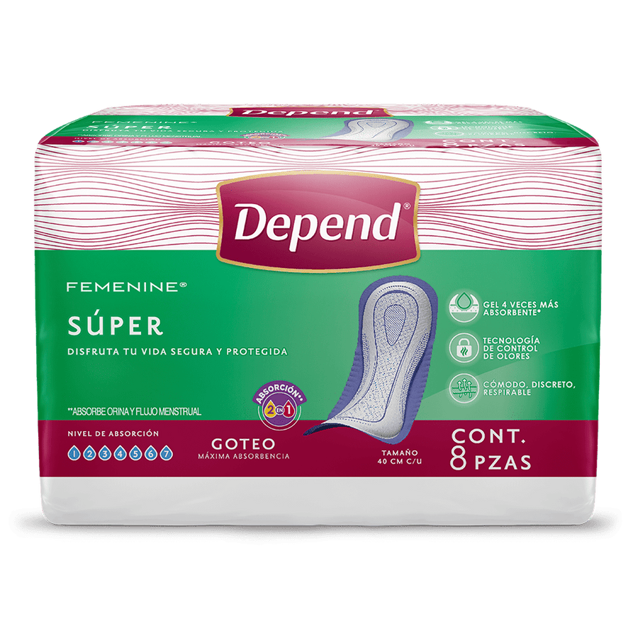 Depend México - Incontinencia Urinaria